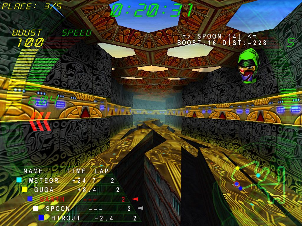 Screenshot of Millennium Racer: Y2K Fighters (Windows, 1999) - MobyGames