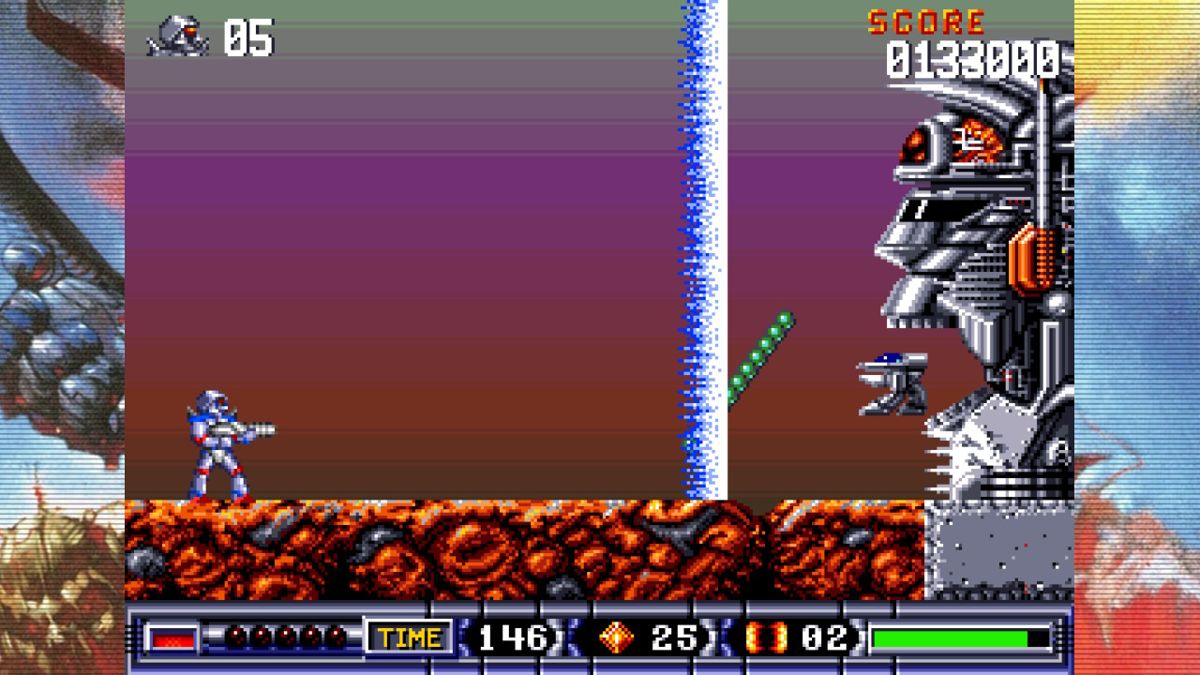 Screenshot of Turrican Flashback (Nintendo Switch, 2021) - MobyGames