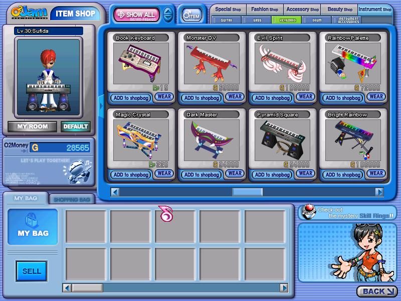 Screenshot of O2Jam (Windows, 2003) - MobyGames