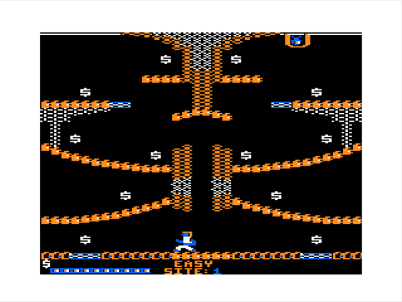 Screenshot of Cashman (TRS-80 CoCo, 1983) - MobyGames