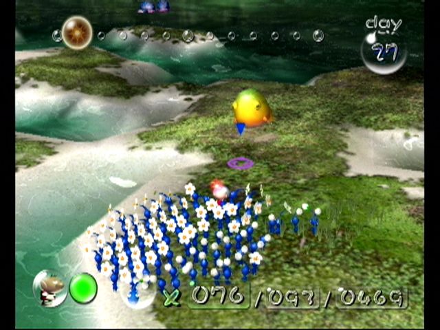 Screenshot of Pikmin (GameCube, 2001) - MobyGames