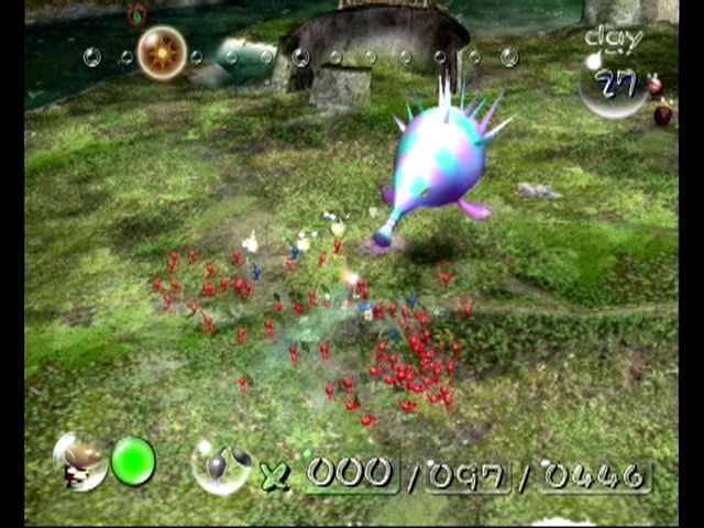 Screenshot of Pikmin (GameCube, 2001) - MobyGames