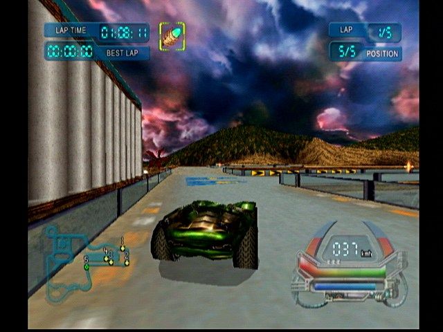 Screenshot of POD SpeedZone (Dreamcast, 2000) - MobyGames