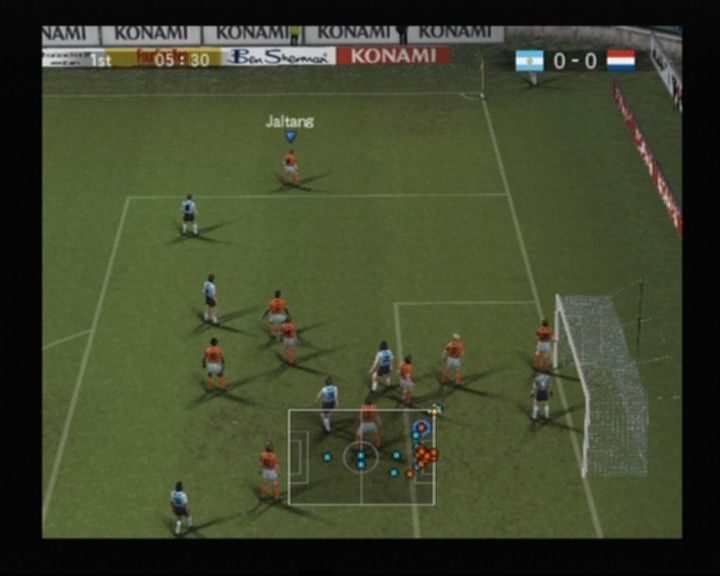 Screenshot of World Soccer: Winning Eleven 9 (PlayStation 2, 2005 ...
