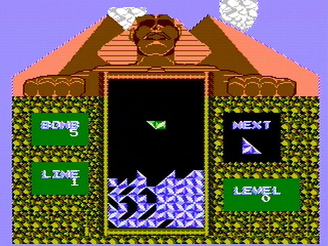 Screenshot of Pyramid (NES, 1990) - MobyGames