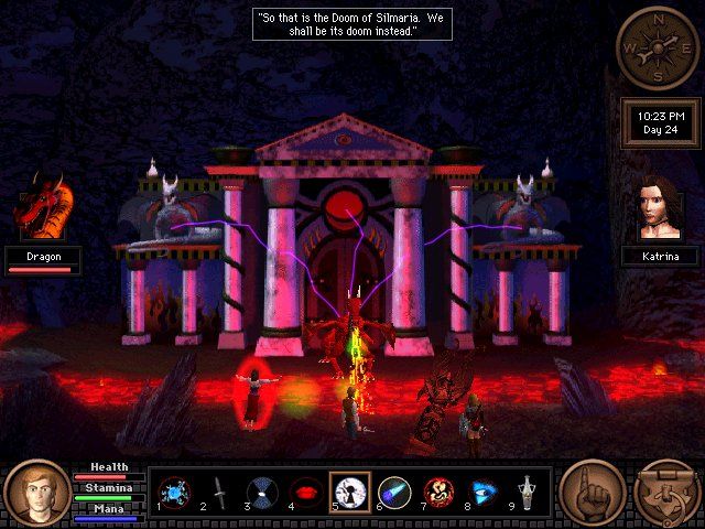Screenshot of Quest for Glory V: Dragon Fire (Windows, 1998) - MobyGames