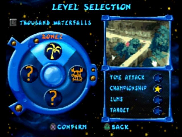 Screenshot of Rayman Rush (PlayStation, 2002) - MobyGames