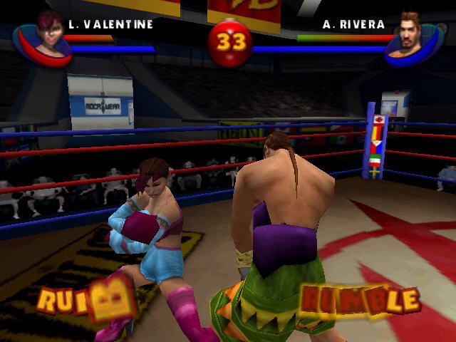 Screenshot of Ready 2 Rumble Boxing: Round 2 (Nintendo 64, 2000 ...