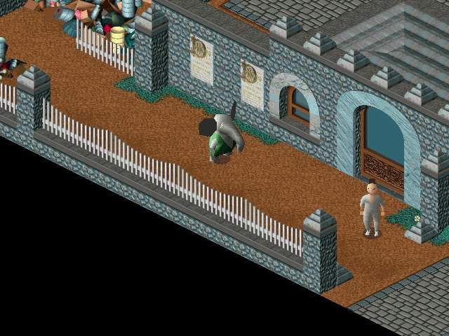 Screenshot of Relentless: Twinsen's Adventure (DOS, 1994) - MobyGames