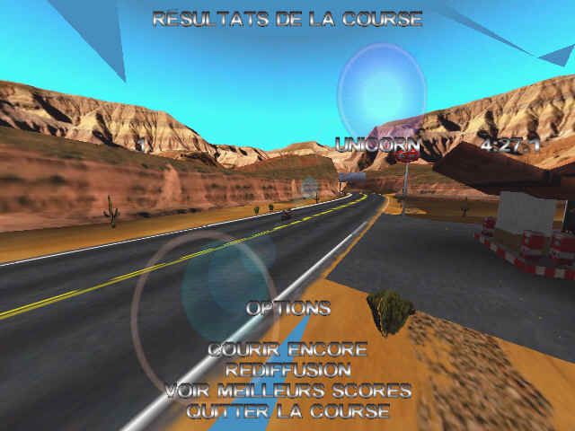Screenshot of Redline Racer (Windows, 1998) - MobyGames