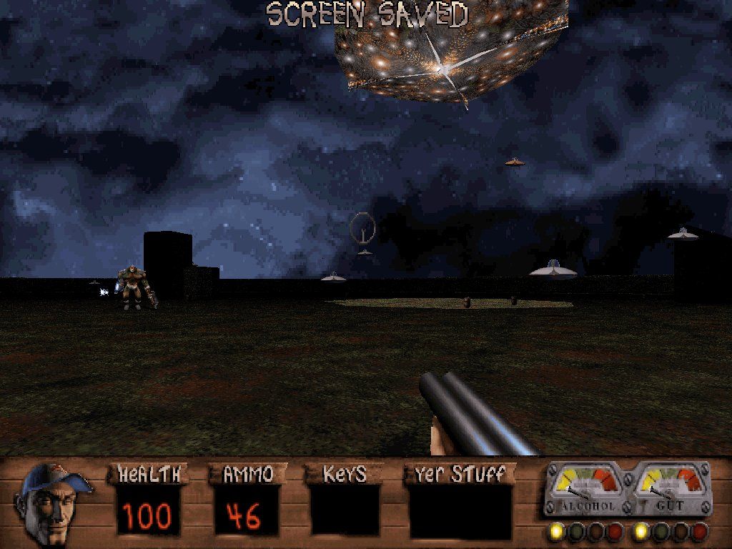 Screenshot of Redneck Rampage (DOS, 1997) - MobyGames