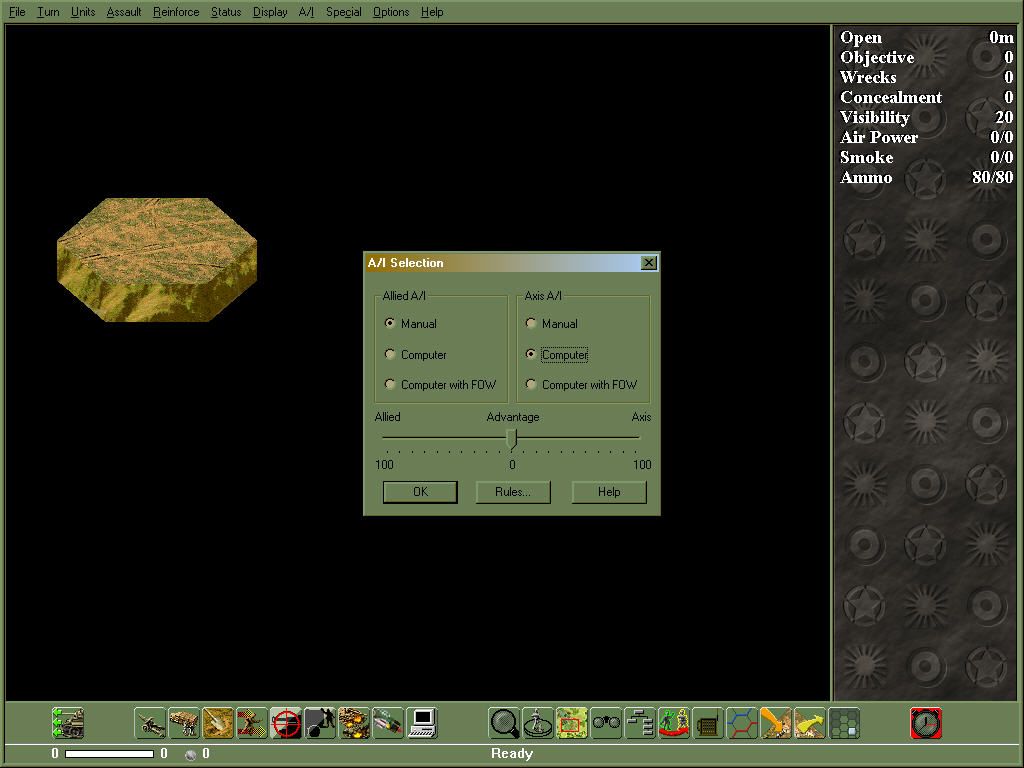 Screenshot of TalonSoft's Rising Sun (Windows, 2000) - MobyGames