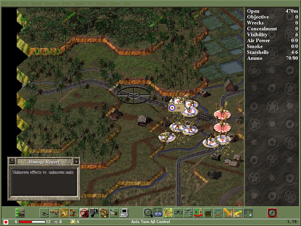 Screenshot of TalonSoft's Rising Sun (Windows, 2000) - MobyGames