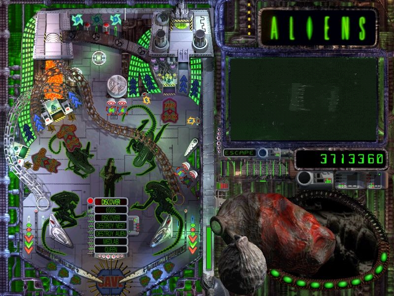Screenshot of Sci-Fi Pinball (Windows, 1999) - MobyGames