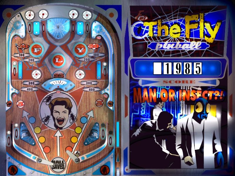 Screenshot of Sci-Fi Pinball (Windows, 1999) - MobyGames