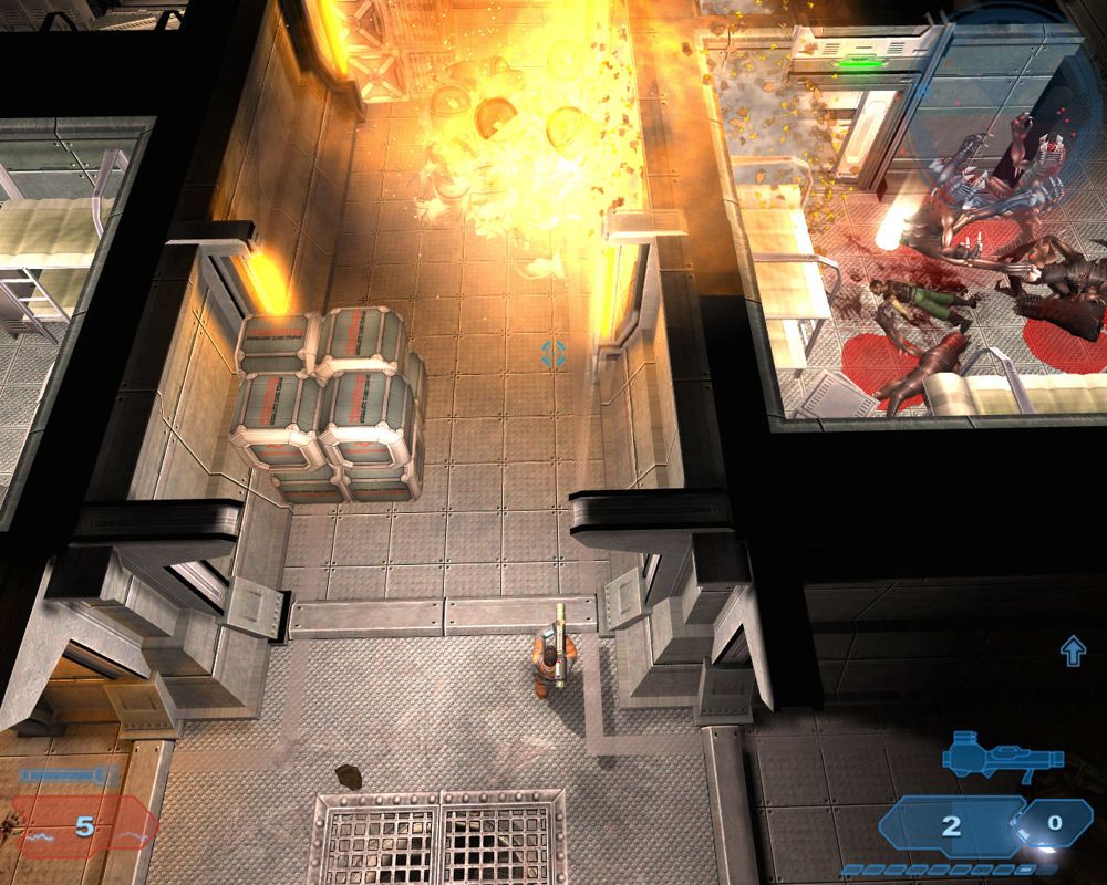 Screenshot of Shadowgrounds (Windows, 2005) - MobyGames