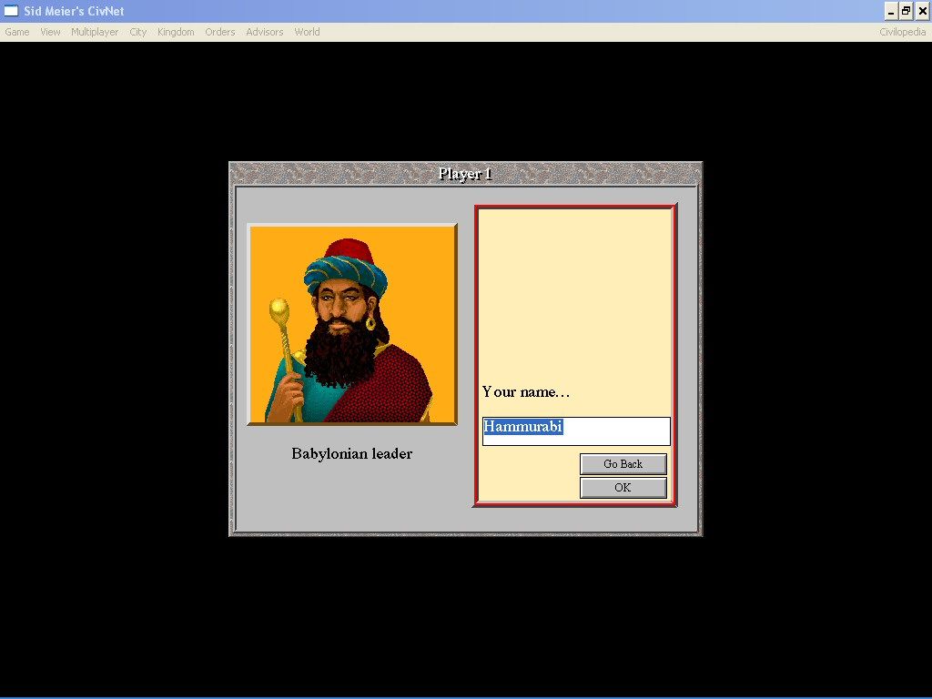 Screenshot of Sid Meier's CivNet (Windows 3.x, 1995) - MobyGames
