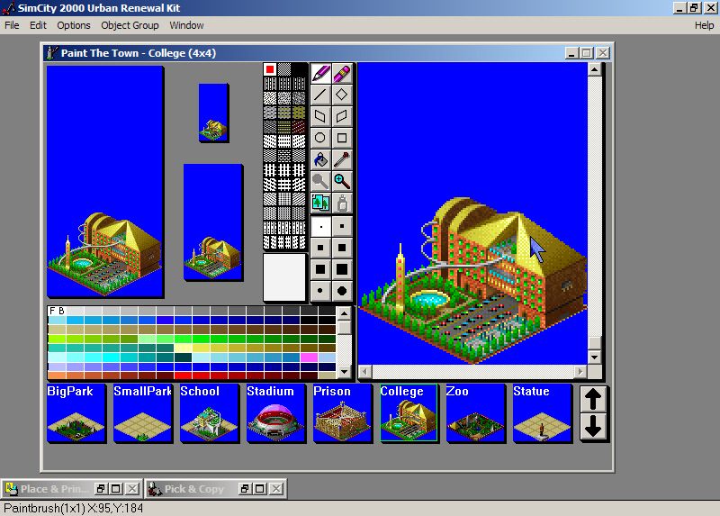Screenshot of SimCity 2000: Urban Renewal Kit (Windows 3.x, 1994 ...