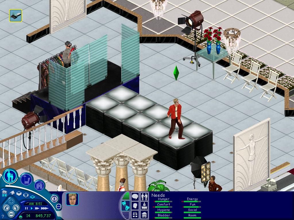 Screenshot of The Sims: Superstar (Windows, 2003) - MobyGames