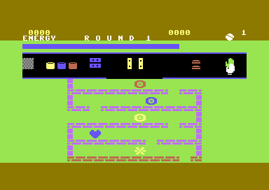 Screenshot of Logic Levels (Commodore 64, 1984) - MobyGames