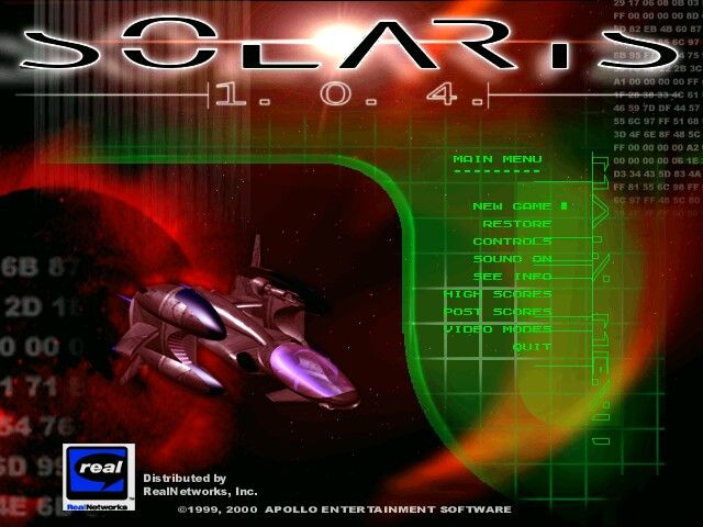 Screenshot of Solaris 1.0.4. (Windows, 2000) - MobyGames