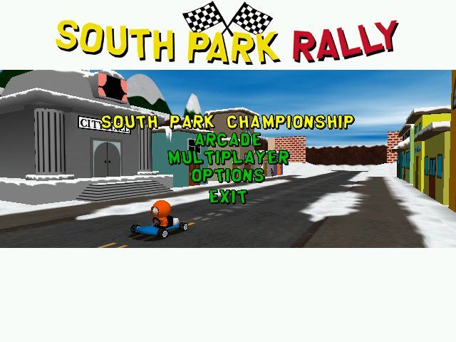 Screenshot of South Park Rally (Windows, 1999) - MobyGames