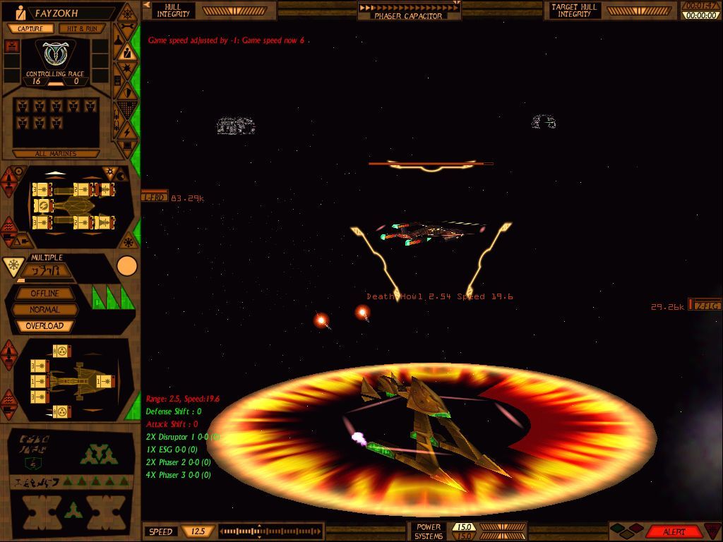 Screenshot of Star Trek: Starfleet Command Volume II - Empires at War ...