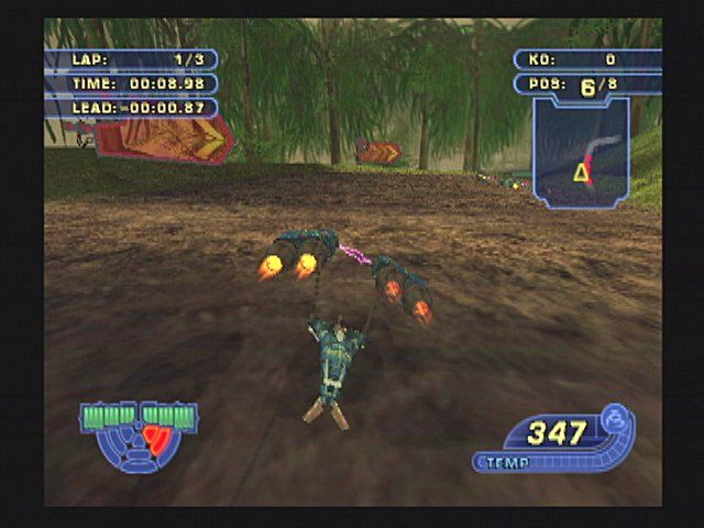 Screenshot of Star Wars: Racer Revenge (PlayStation 2, 2002) - MobyGames