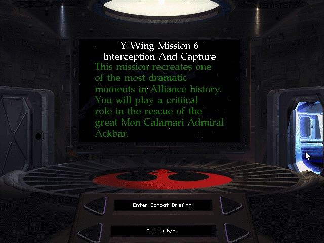Screenshot of Star Wars: X-Wing - Collector Series (Windows, 1998 ...