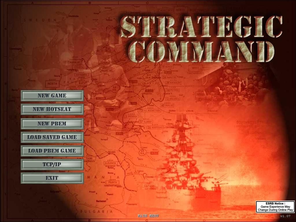 Strategic Command: European Theater screenshots - MobyGames