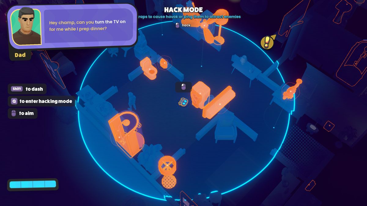 Screenshot of Justice Sucks: Tactical Vacuum Action (Windows, 2022) - MobyGames