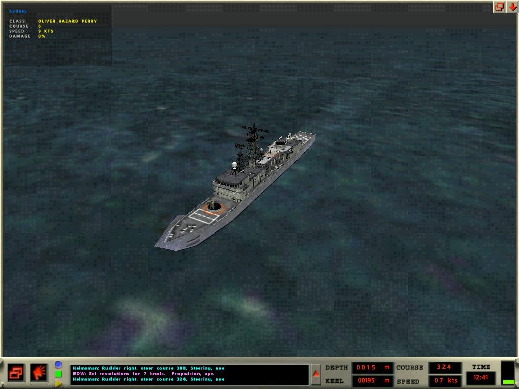 Screenshot of Sub Command: Akula Seawolf 688(I) (Windows, 2001) - MobyGames