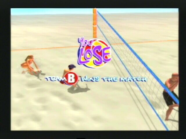 Screenshot of Summer Heat Beach Volleyball (PlayStation 2, 2003) - MobyGames