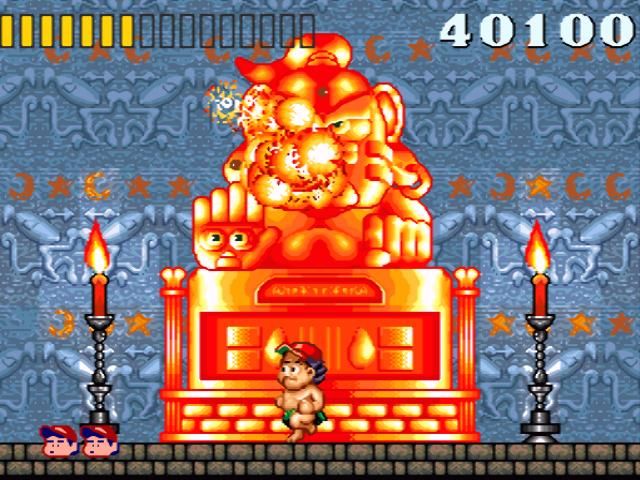 Screenshot of Super Adventure Island (SNES, 1992) - MobyGames