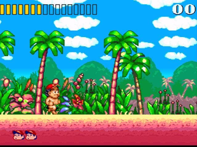 Screenshot of Super Adventure Island (SNES, 1992) - MobyGames