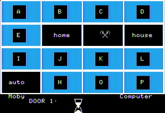 Screenshot of Match It!: A Competitive Word-Matching Game (Apple II ...