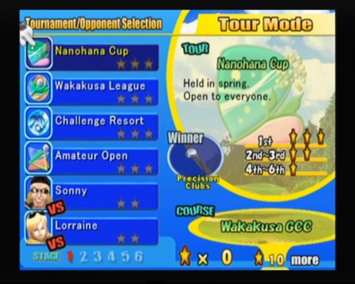 Screenshot of Swingerz Golf (GameCube, 2002) - MobyGames