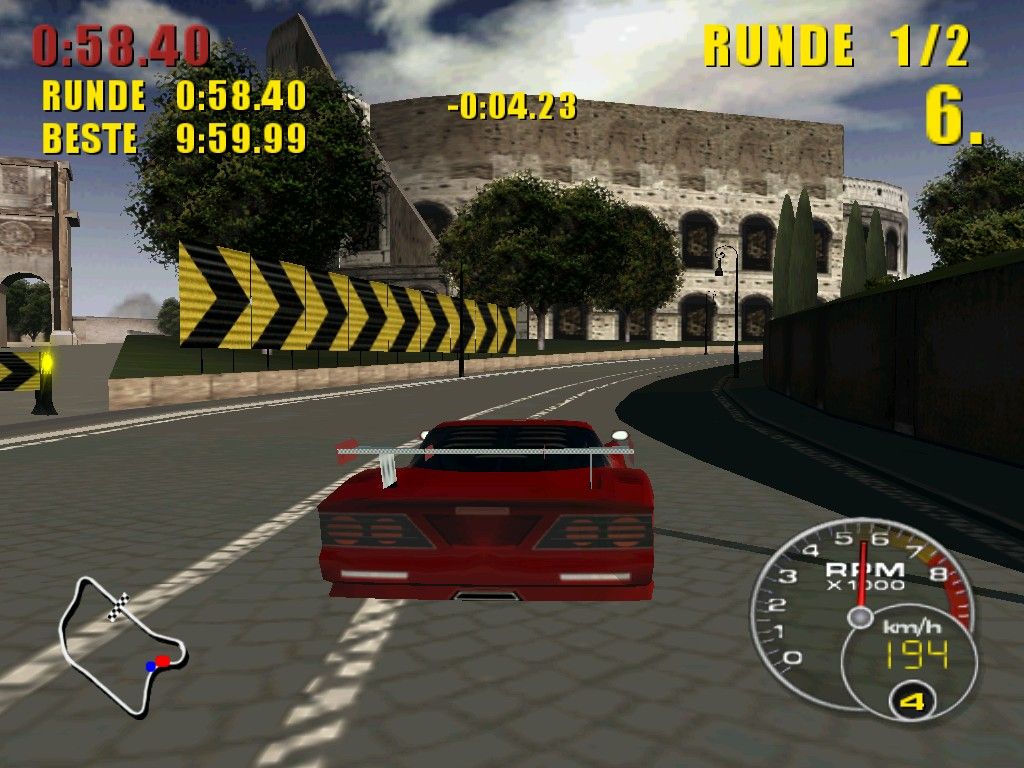 Screenshot of Supercar Street Challenge (Windows, 2001) - MobyGames