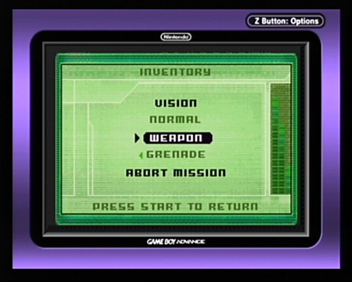 Screenshot of Tom Clancy's Splinter Cell (Game Boy Advance, 2003 ...