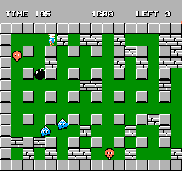 Screenshot of Bomberman (NES, 1985) - MobyGames