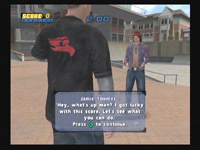 Screenshot of Tony Hawk's Pro Skater 4 (GameCube, 2002) - MobyGames