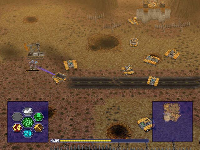 Screenshot of Warzone 2100 (Windows, 1999) - MobyGames