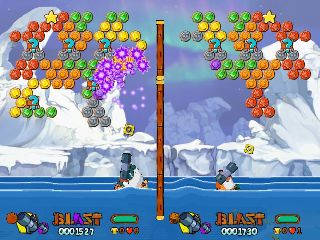 Screenshot of Worms Blast (Windows, 2002) - MobyGames