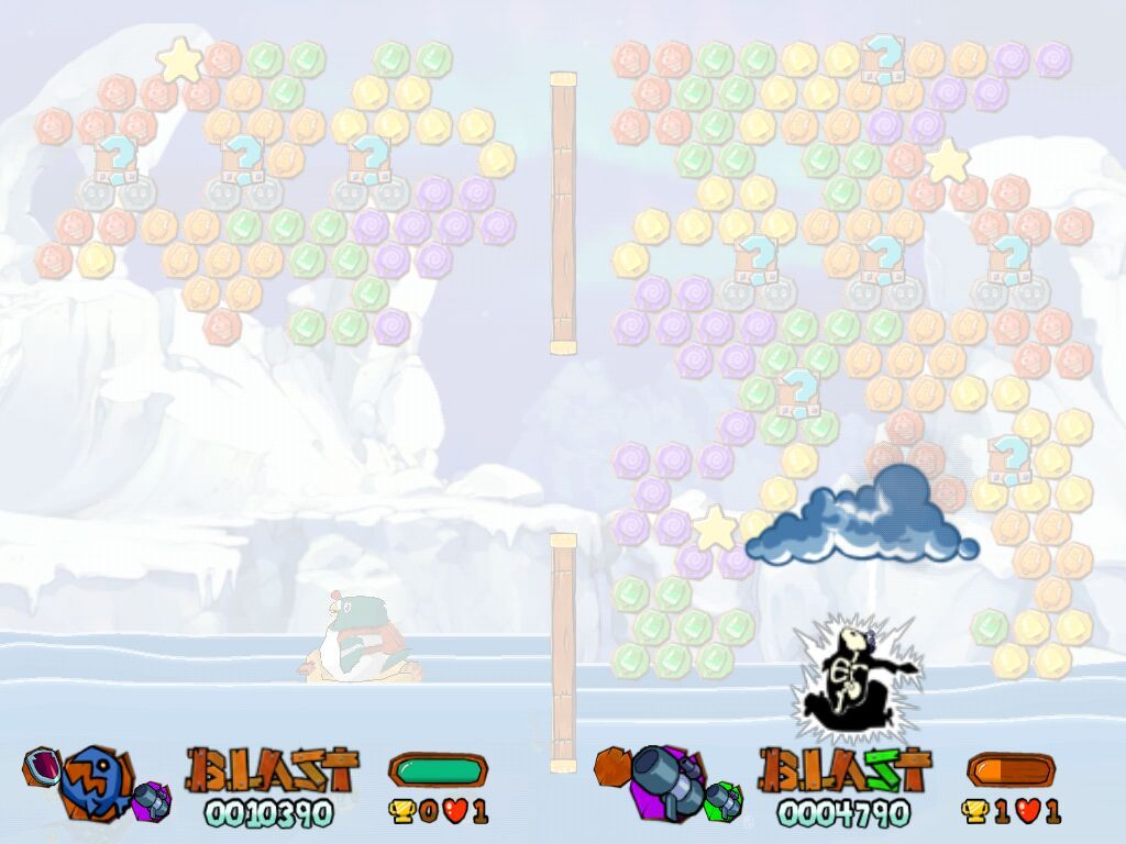 Screenshot of Worms Blast (Windows, 2002) - MobyGames