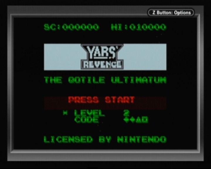 Screenshot of Yars' Revenge (Game Boy Color, 1982) - MobyGames