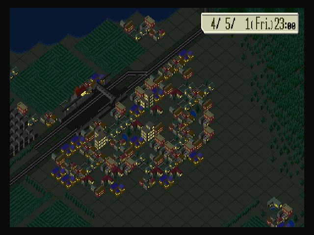 Screenshot of A-Train (PlayStation, 1995) - MobyGames