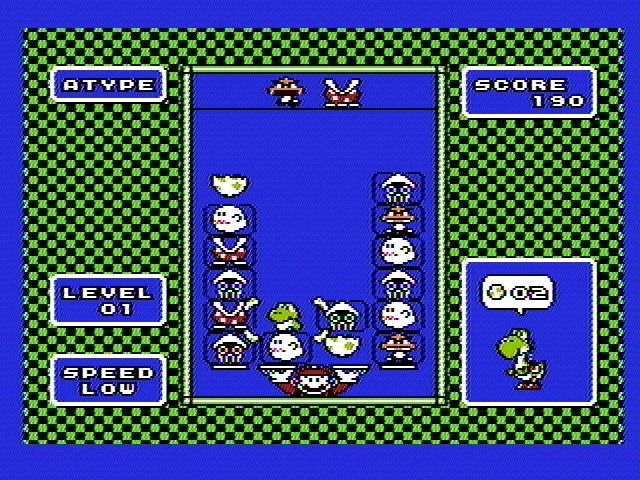 Screenshot of Yoshi (NES, 1991) - MobyGames