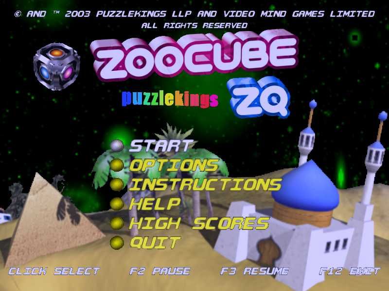 Screenshot of ZooCube (Windows, 2002) - MobyGames
