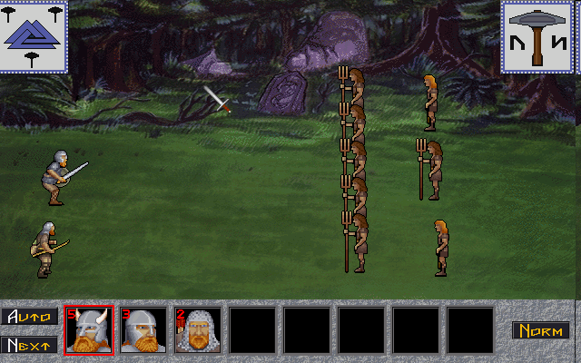 Screenshot of Hammer of the Gods (DOS, 1994) - MobyGames