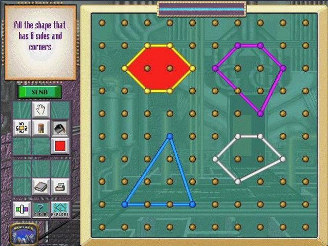 Screenshot of Mighty Math Number Heroes (Windows, 1996) - MobyGames